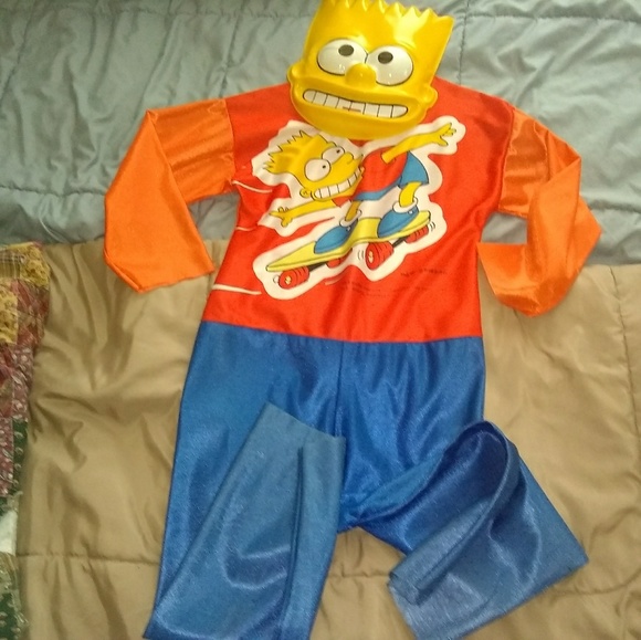 Costumes | Vintage Bart Simpson Costume | Poshmark